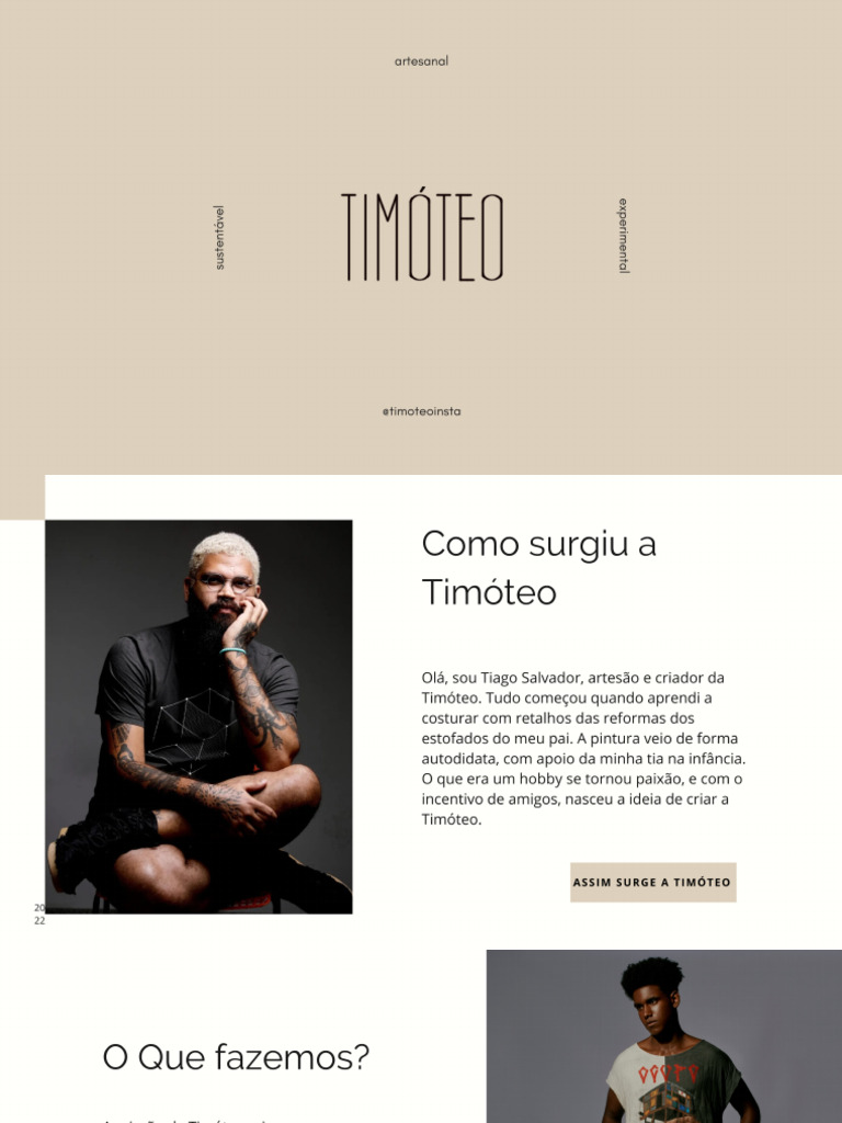 Pitch Timóteo | PDF