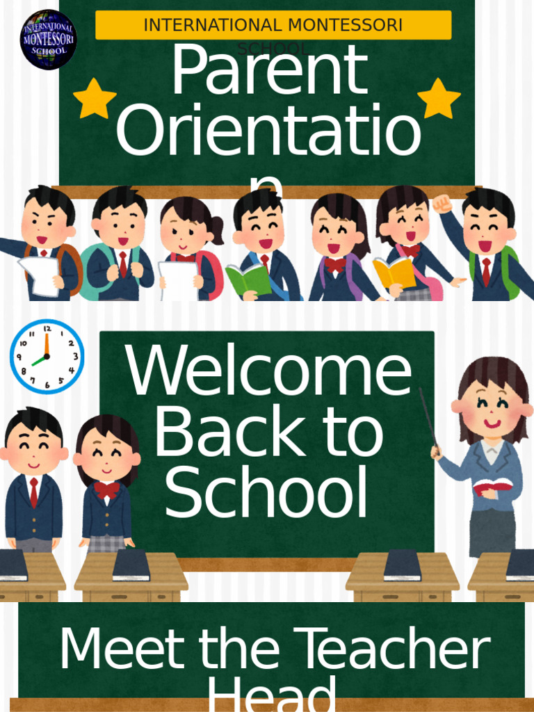 IMS Back To School Parent Orientation Presentation | PDF | Schools ...