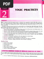 Class 12 Physical Education Notes 2025-26 Chapter 3 Yoga and Lifestyles ...