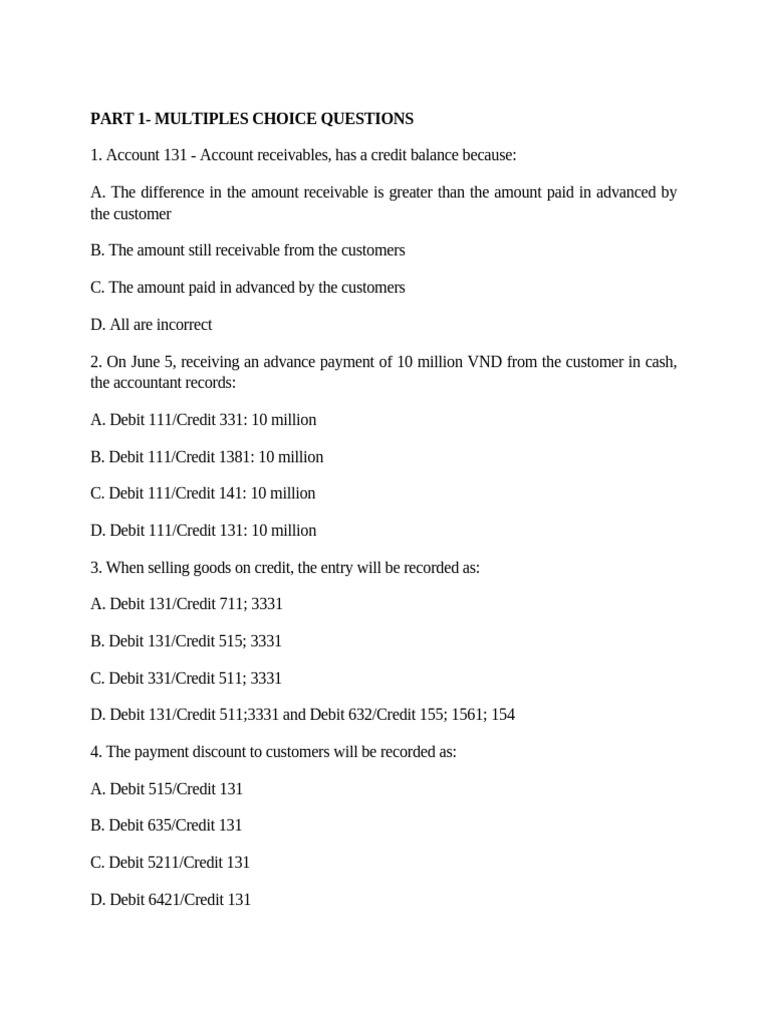 Exercises Chapter 3 | PDF | Debits And Credits | Credit Card