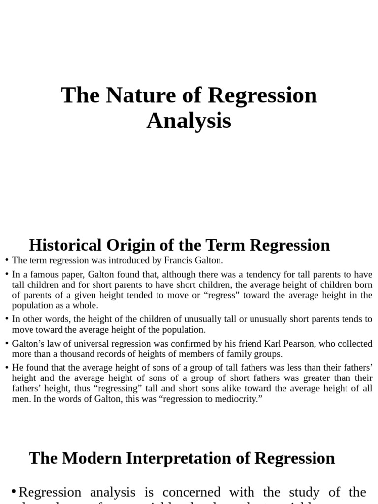 Chapte 1 | PDF | Regression Analysis | Linear Regression