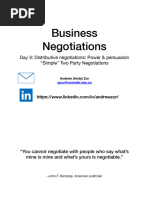 BATNA: Best Alternative To The Negotiated Agreement - The | PDF | Negotiation | Business
