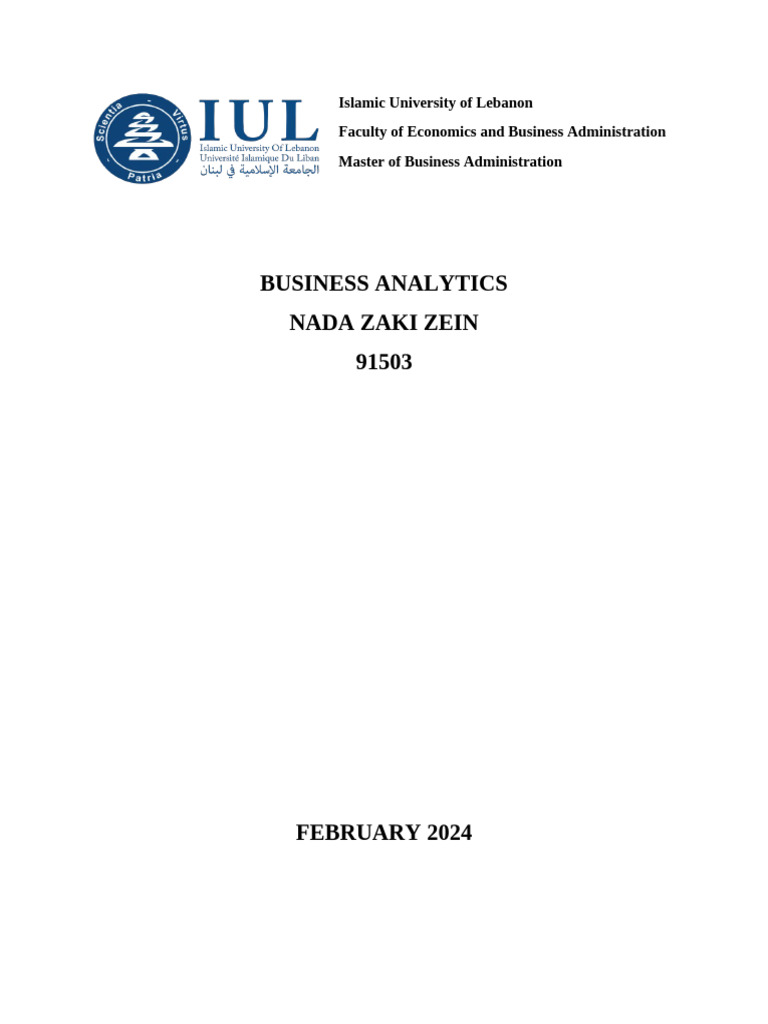 Business Analytics Project Pdf Gross Domestic Product Money Supply