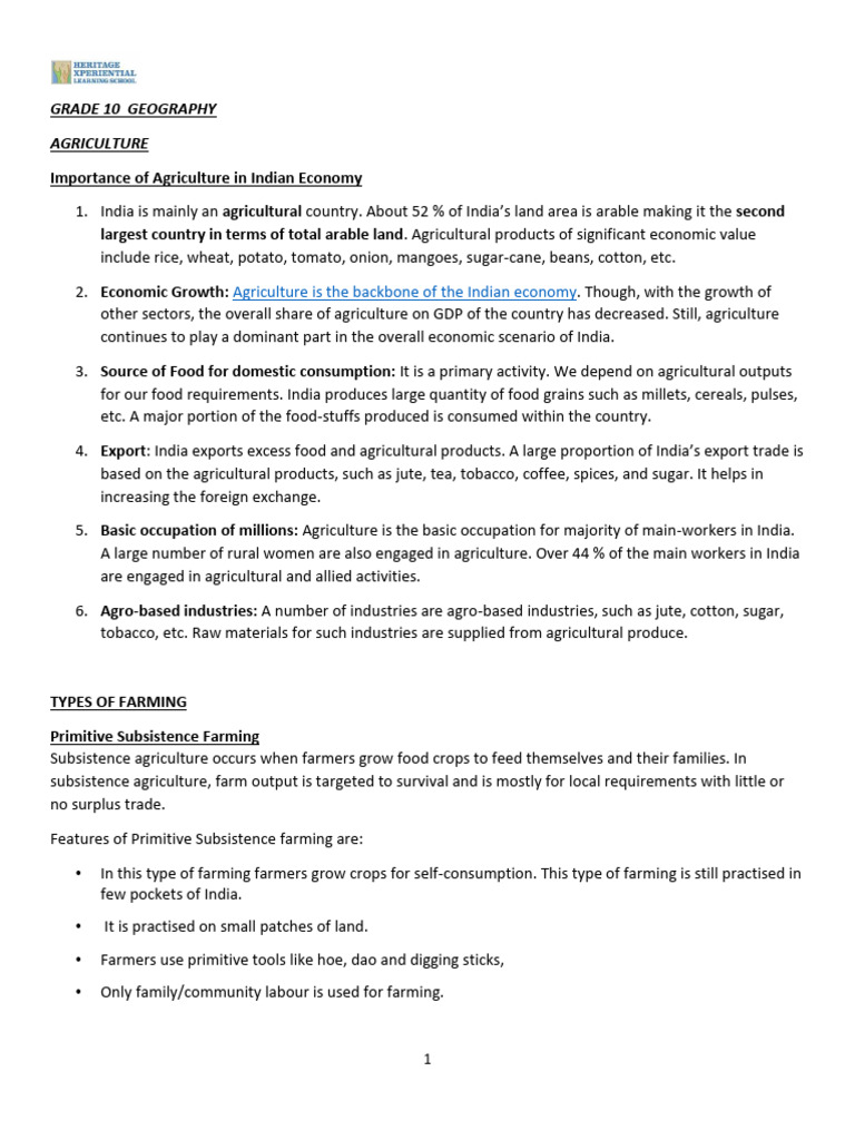 Agriculture Handout Aug 2024 | PDF | Agriculture | Legume