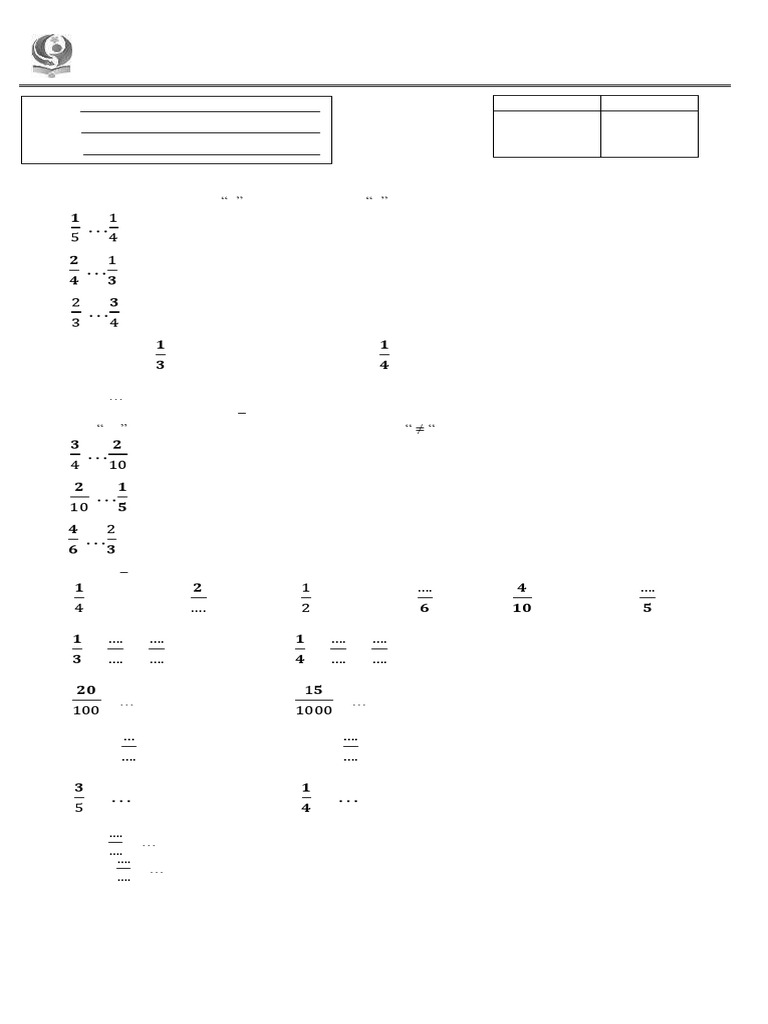 Sumatif Bab 2 Pecahan | PDF