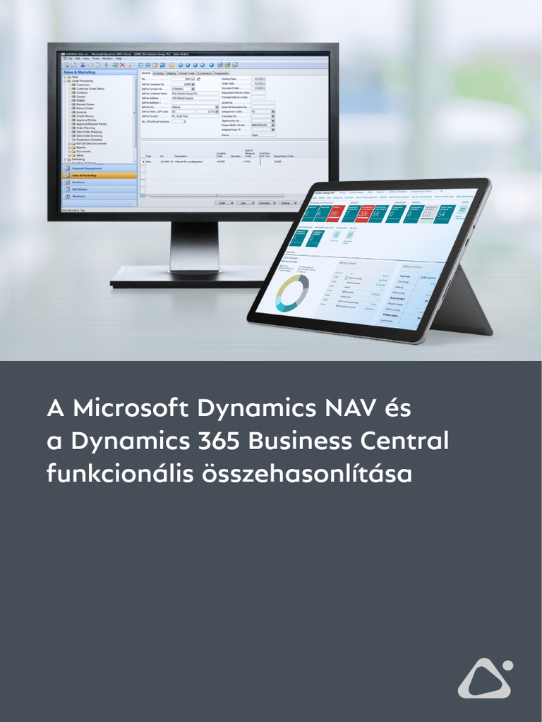 Microsoft Dynamics NAV Business Central Osszehasonlitas 2022 | PDF