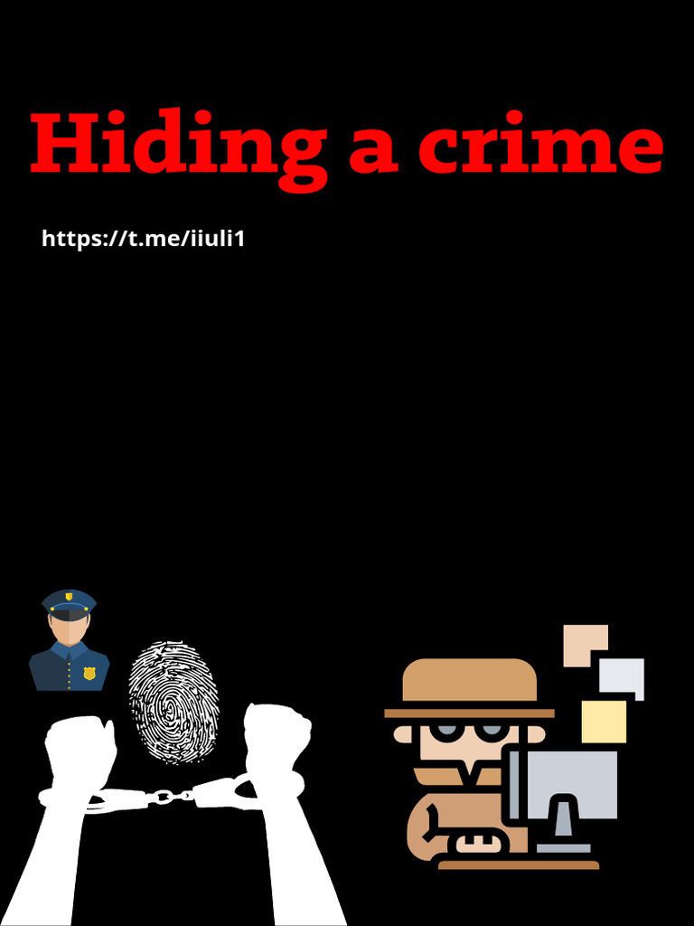 Hiding A Crime | PDF