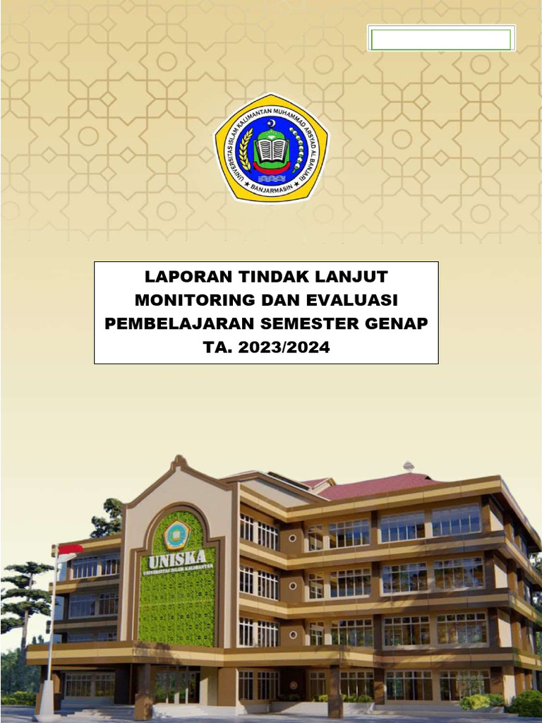 Laporan Tindak Lanjut Monev Pembelajaran 23-24 Genap | PDF