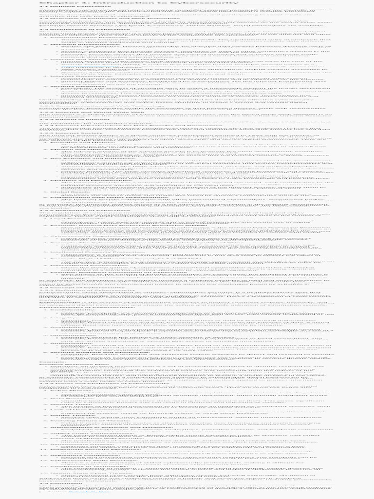 CyberSecurity Sem5 Chapter1 | PDF | Security | Computer Security