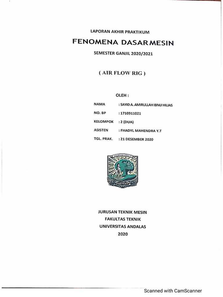 La Air Flow Rig | PDF