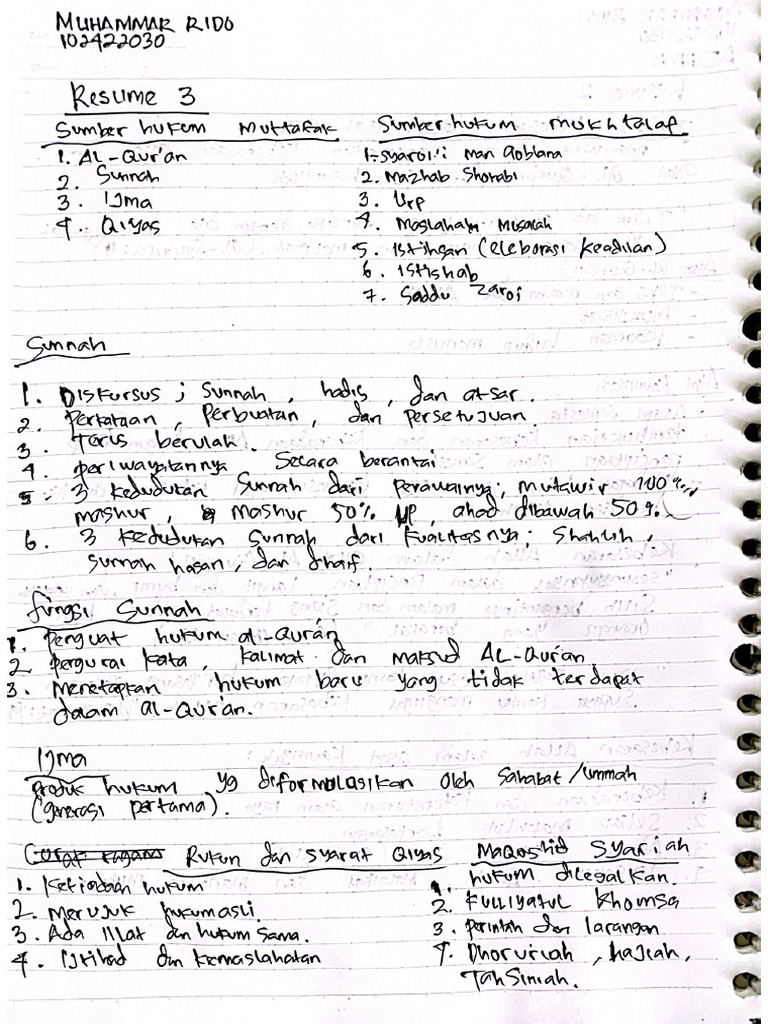 Muhammar Rido ResumeAgama3 | PDF