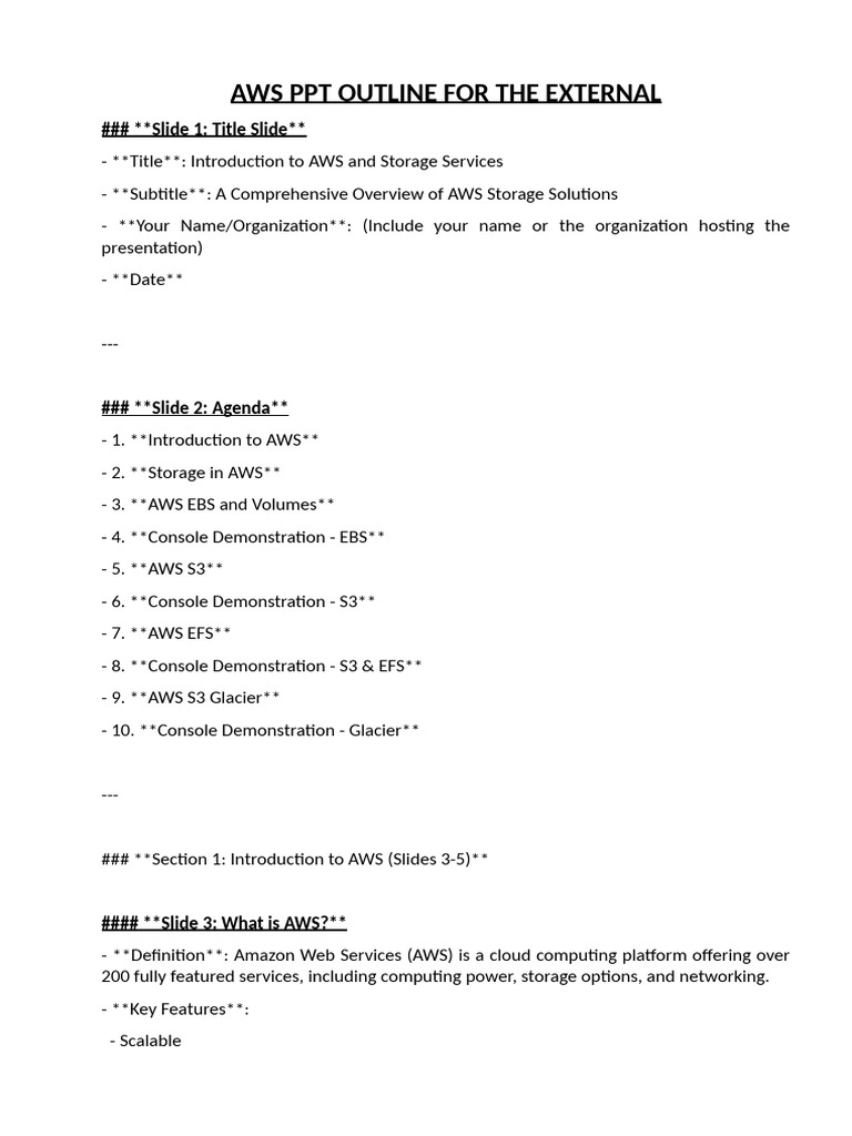 Aws PPT Reference | PDF | Amazon Web Services | Distributed Computing Architecture