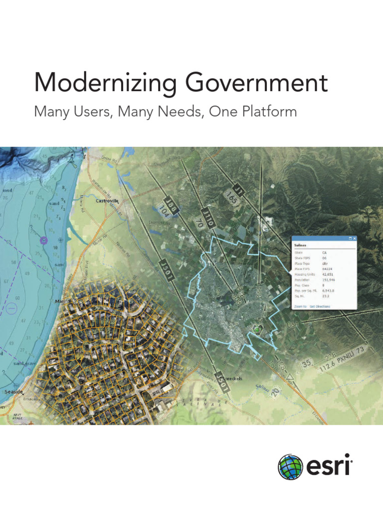 Modernizing Government | PDF | Esri | Arc Gis