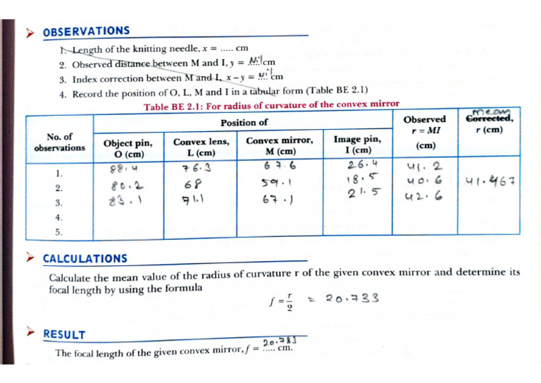 Class 12 Physics Exp-7 | PDF