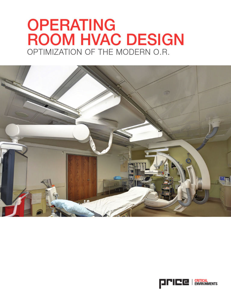 Modern Operating Room HVAC Design | PDF | Tomography | Ventilation (Architecture)