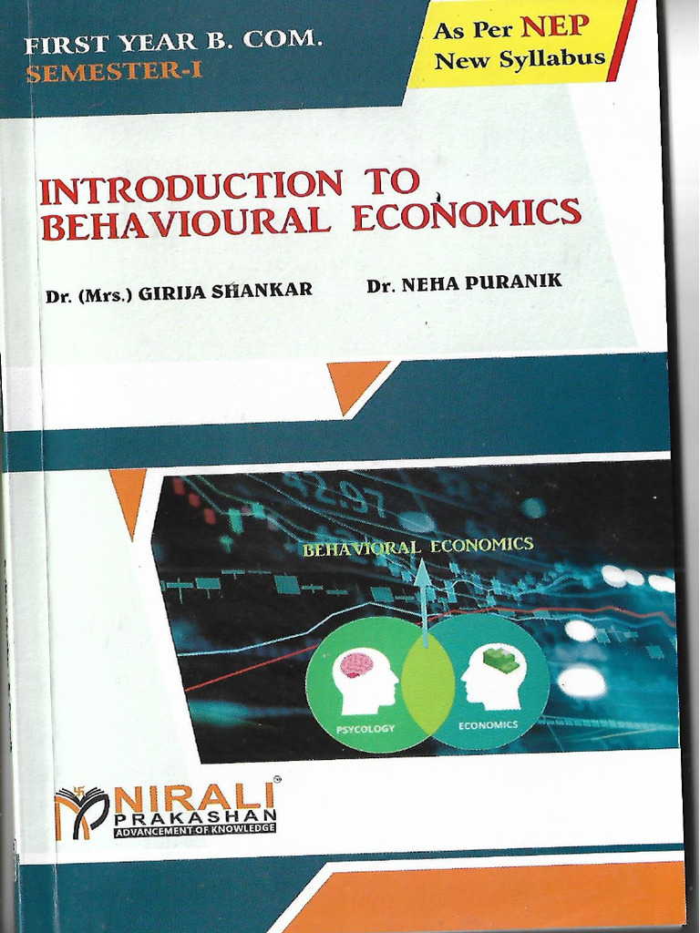 Introduction To Behavioural Economics | PDF