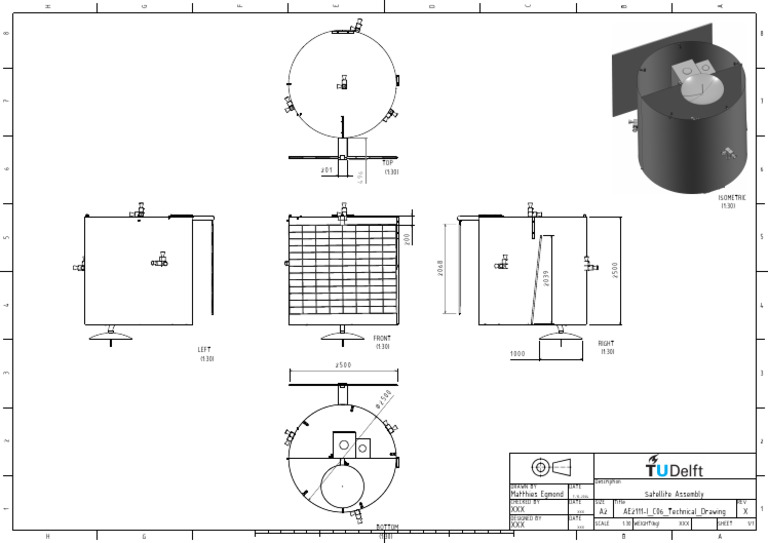 AE2111-I - C06 - Technical - Drawing A.1 | PDF