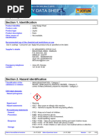 Dettol Multipurpose Cleaner SDS | PDF | Firefighter | Hazards