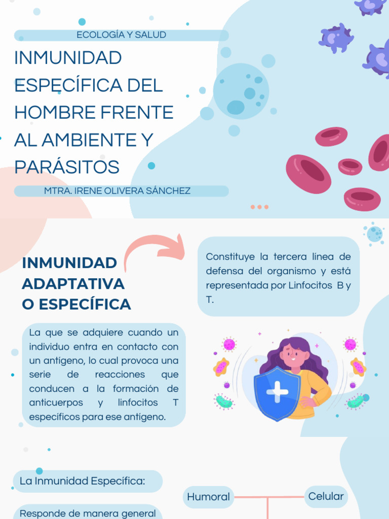 Inmunidad Específica | PDF | Sistema inmune | Anticuerpo