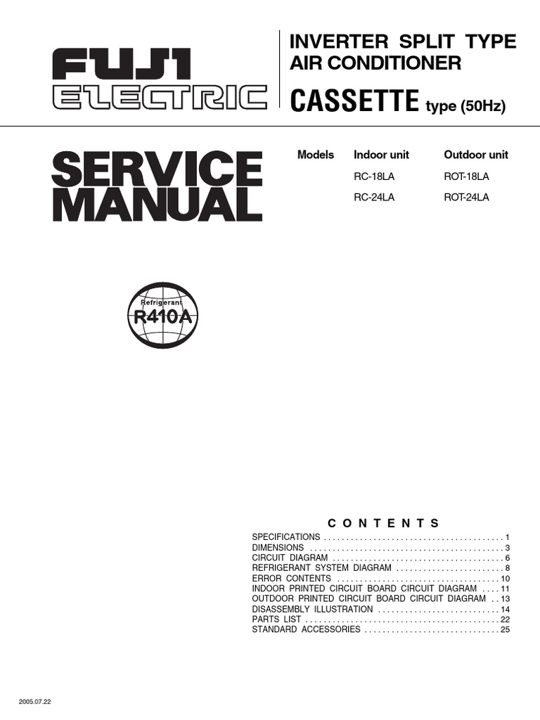 Rc18 24-Rot18-24LA SM Compr | PDF | Air Conditioning | Pipe (Fluid ...