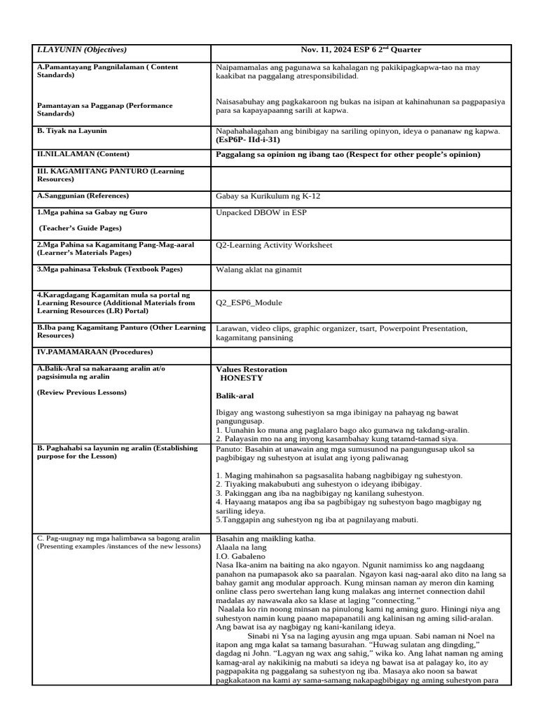 DLL Esp November 112024 | PDF