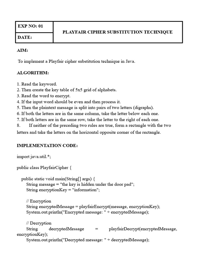 Dis Lab Record Sem 7 | PDF | Cipher | Cyberwarfare