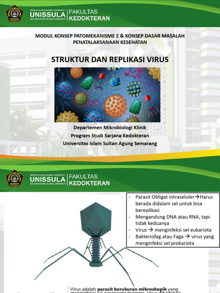 LBM 2 - Struktur Dan Replikasi Virus | PDF