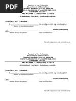 Parent Consent For Deworming | PDF