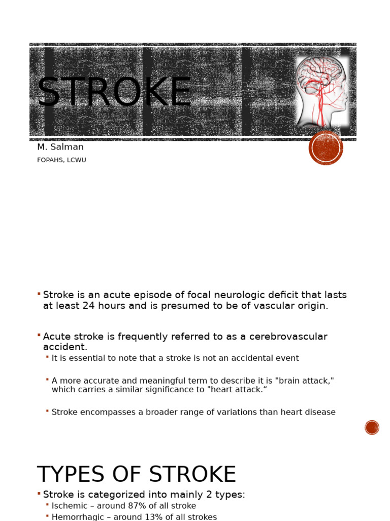 Stroke | PDF | Stroke | Ischemia
