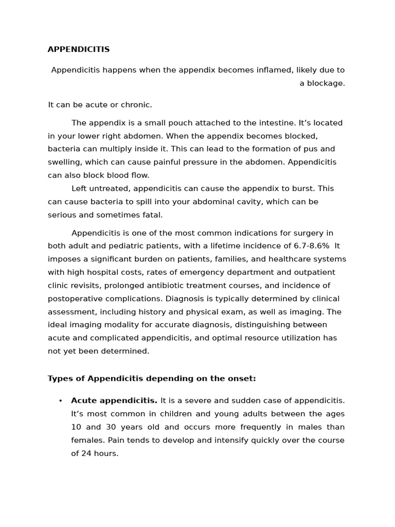 Appendicitis and Pancreatitis | PDF | Pancreas | Medicine