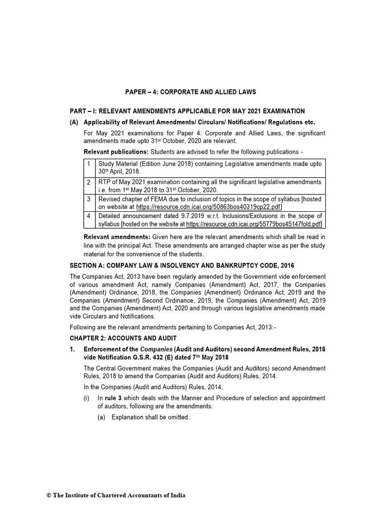 Law RTP May 2021 | PDF | Audit | Financial Statement