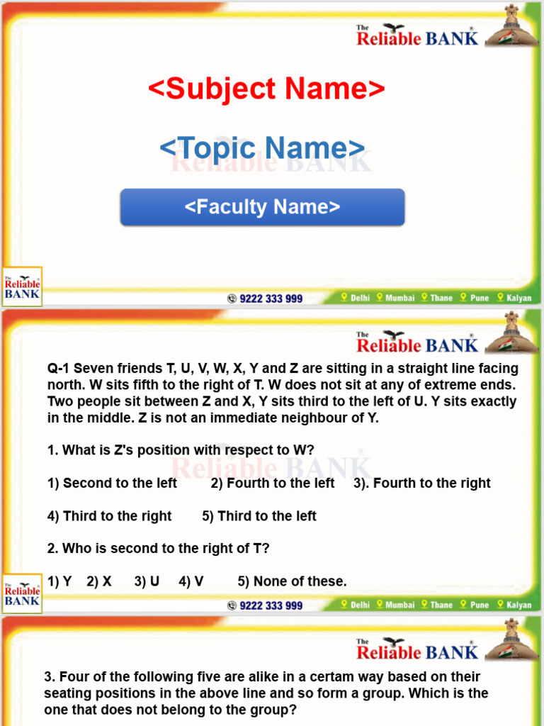Setting Arrangements New-1 | PDF | Banking | Banks
