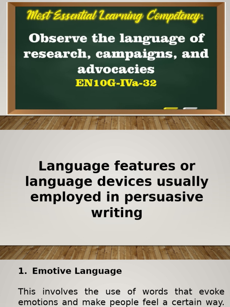 Quarter 2 Lesson 1 B | PDF | Persuasion | Adverb