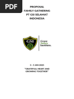 Contoh Proposal Gathering | PDF