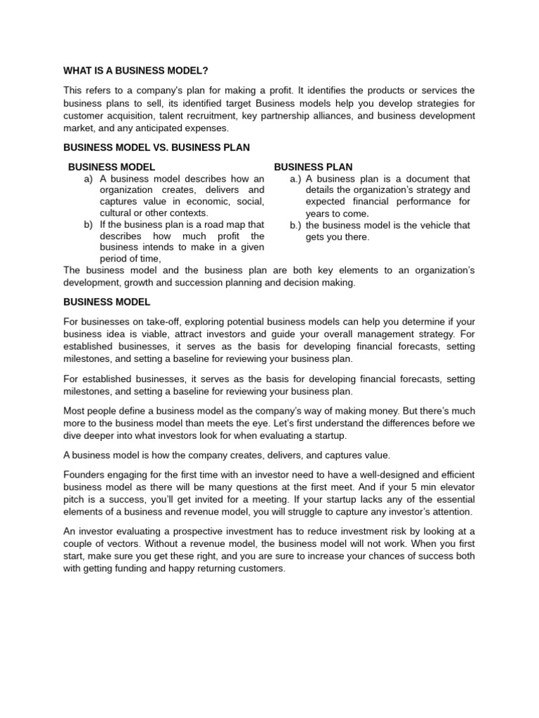 Business Model | PDF | Pricing | Franchising