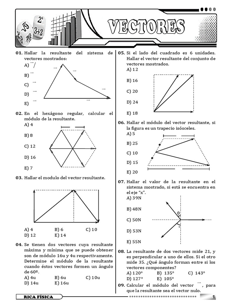 Fisica Vectores | PDF | Vector Euclidiano | Geometría del plano euclidiano Fisica Vectores | PDF | Vector Euclidiano | Geometría del plano euclidiano