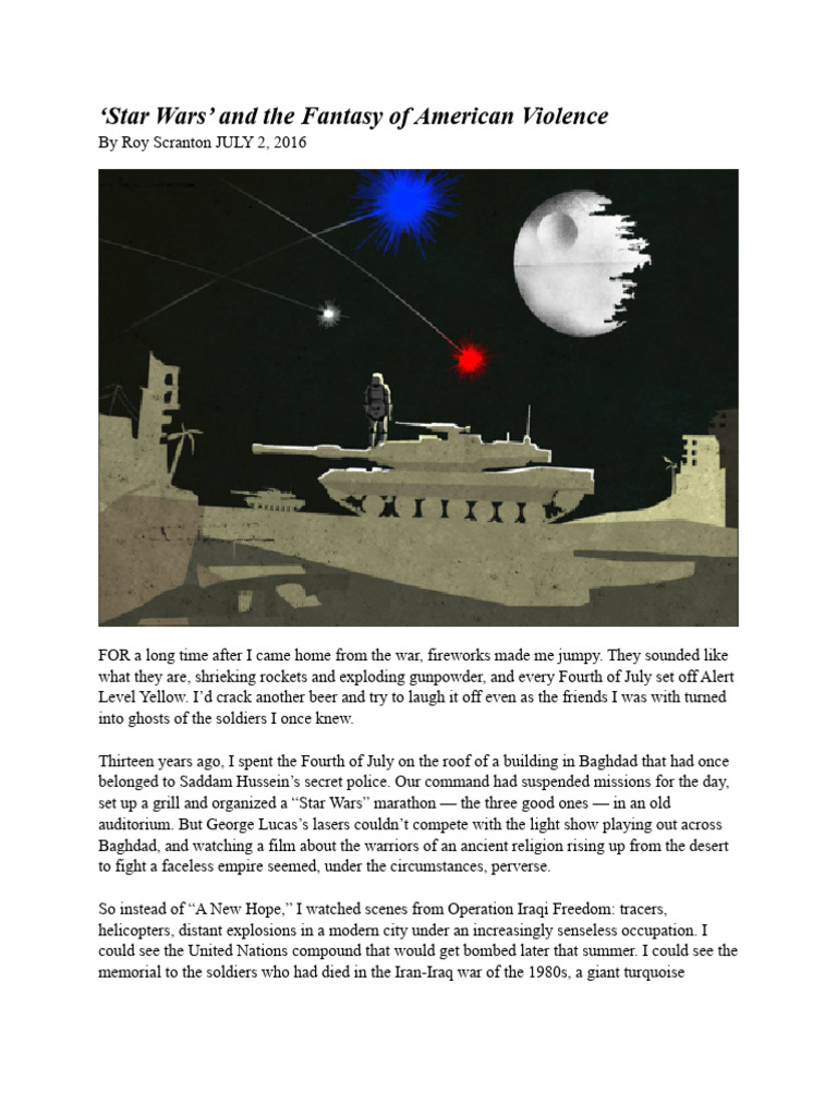 Star Wars' and The Fantasy of American Violence | PDF | Iraq | Green Zone