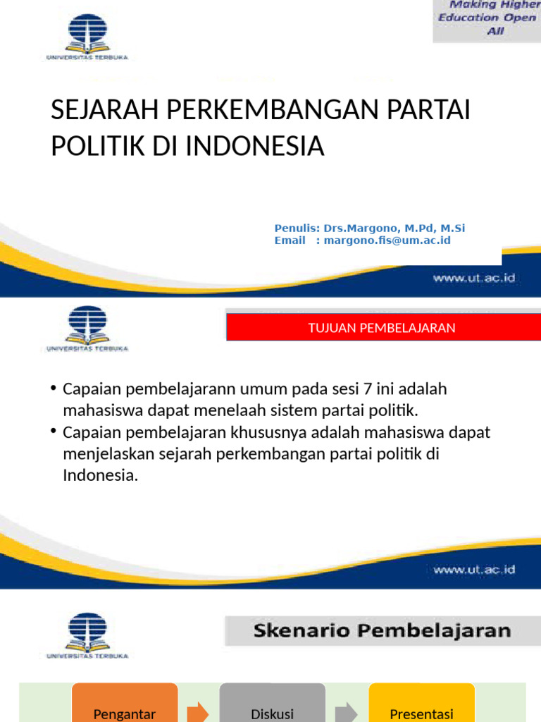 Sejarah Partai Politik Indonesia | PDF