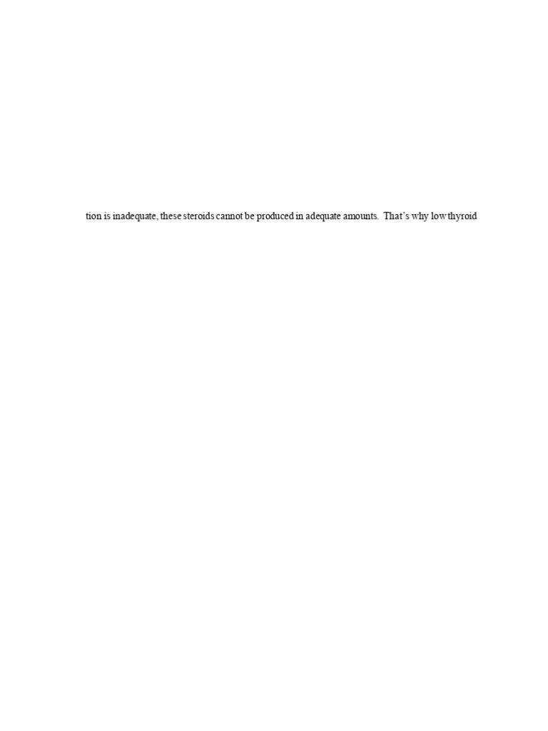 Hypothyroidism Lita-Lee | PDF | Hypothyroidism | Cortisol