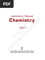 Chemistry Lab Manual | PDF