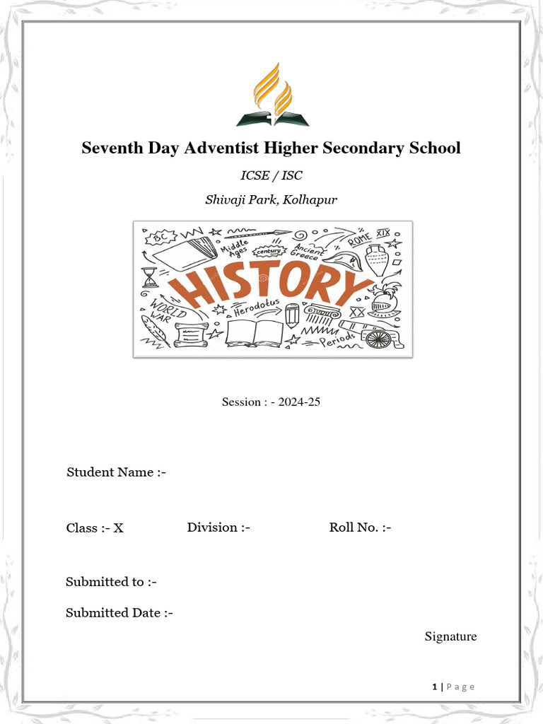 SDA Math Board Project Pages Blank 24-25 | PDF