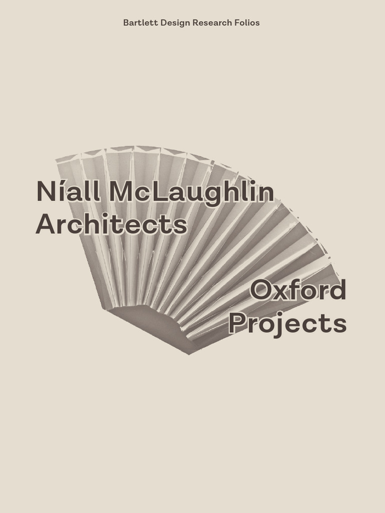 Design Research McLaughlin Oxford Projects 04 | PDF | University Of Oxford