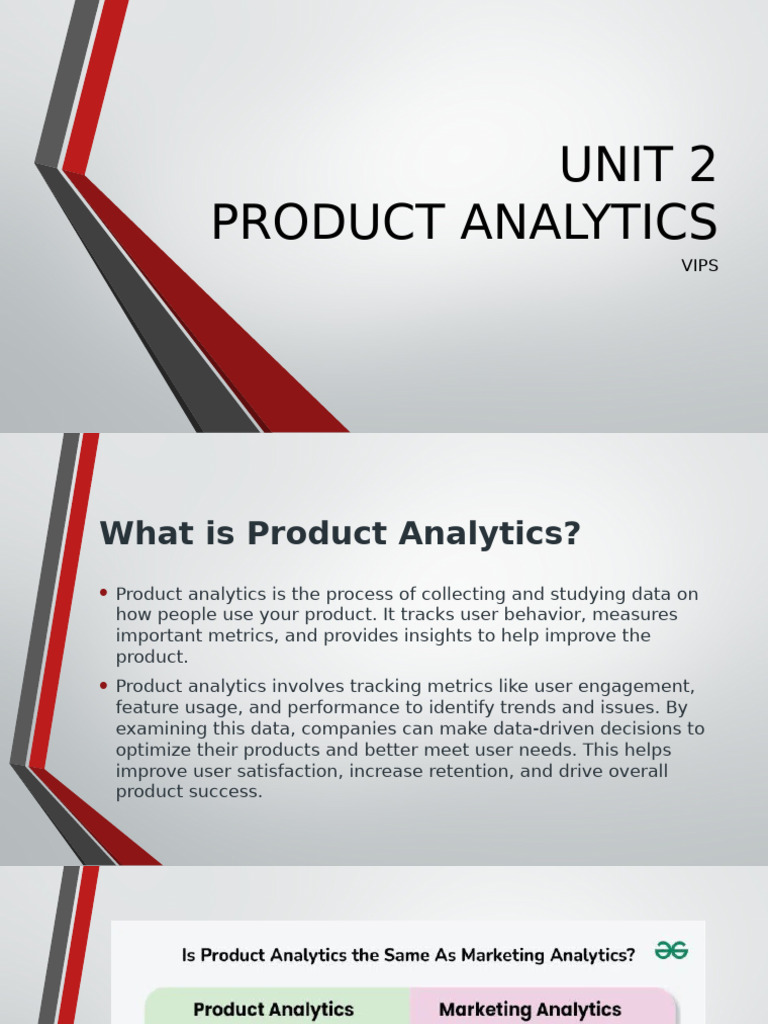 Understanding Product Analytics | PDF | Analytics | Usability