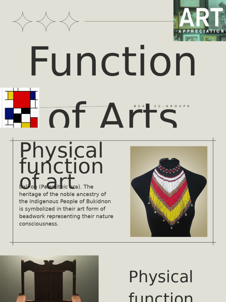Function of Arts | PDF | The Arts