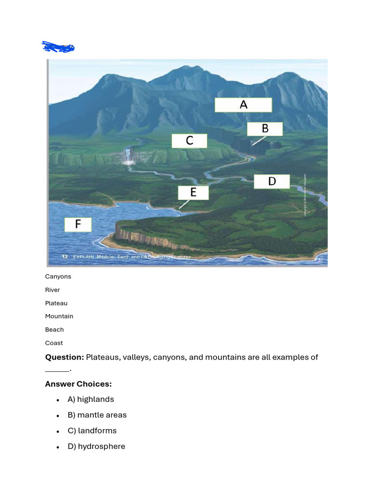 Quiz 1 | PDF | Earth Sciences | Plate Tectonics