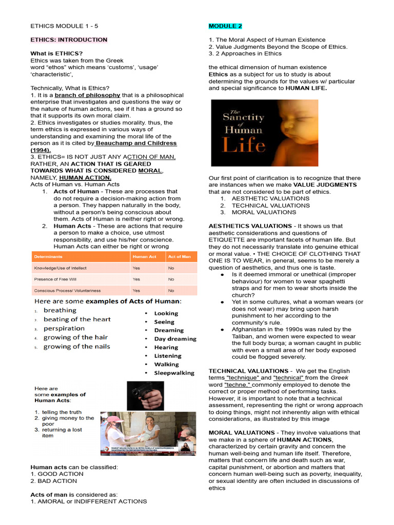 Ethics Reviewer | PDF | Morality