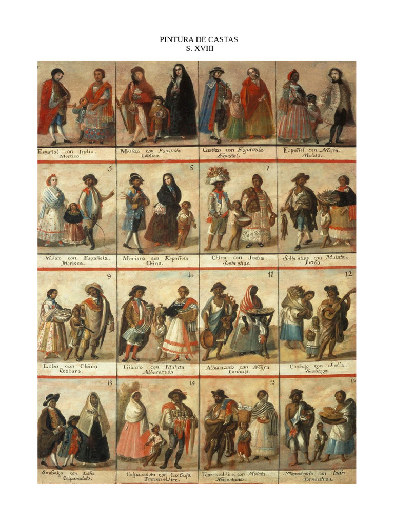 Pintura de Castas 2 | PDF