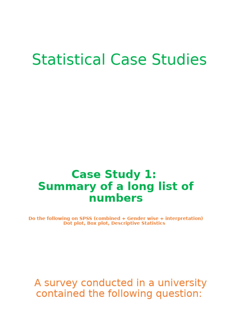 QADM Case Study 1 | PDF
