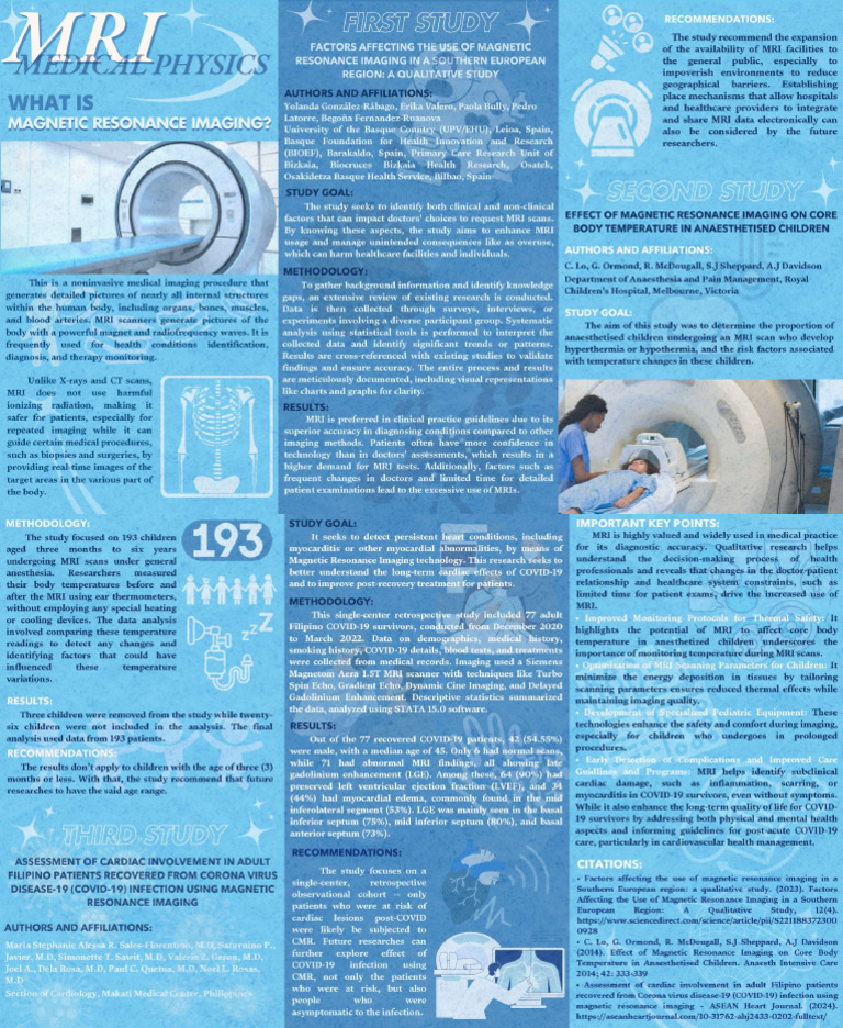Medical Physics - Magnetic Resonance Imaging | PDF
