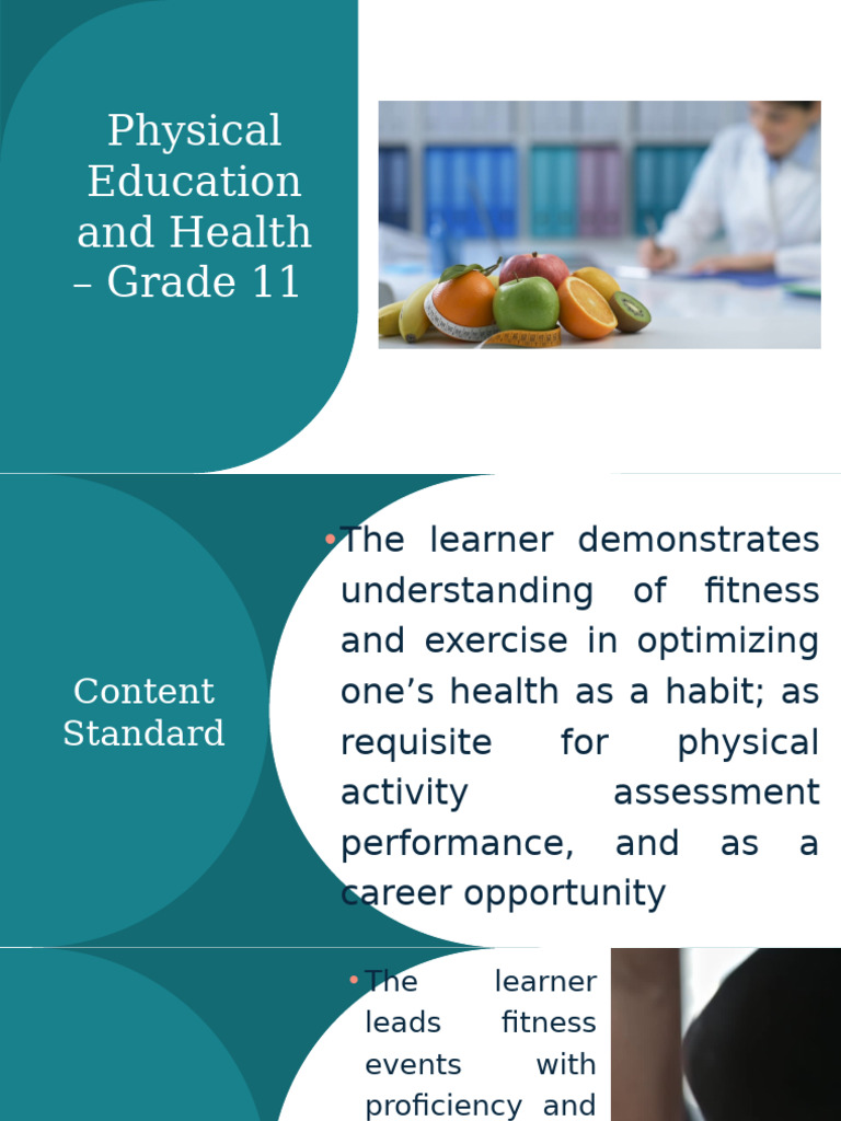 Week 1 Pe HRF | PDF | Diet (Nutrition) | Diet & Nutrition